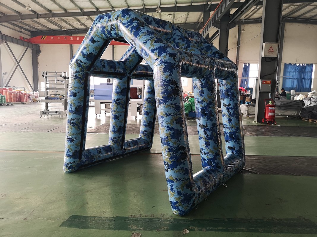 Camouflage Color PVC Inflatable Fabric For Military Inflatable Fixture